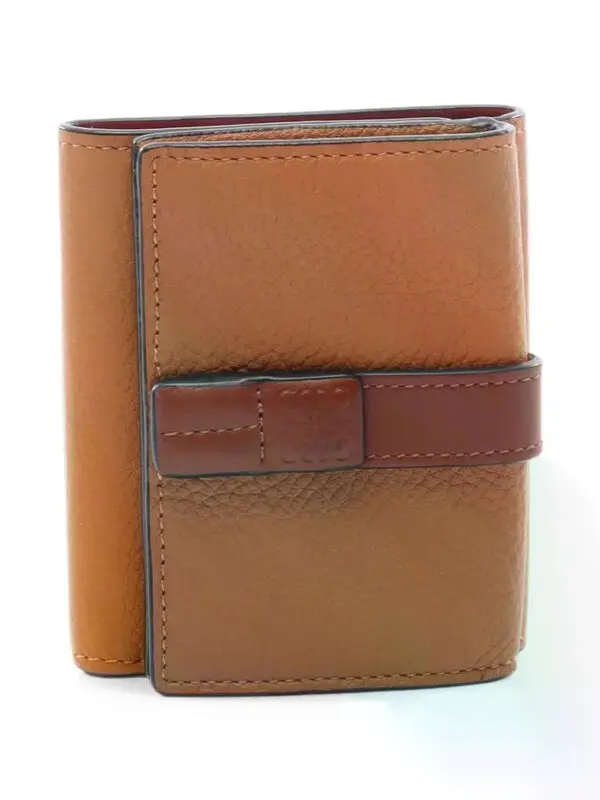 Loewe 2010s Trifold Leather Wallet