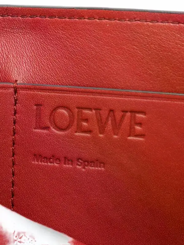 Loewe 2010s Trifold Leather Wallet