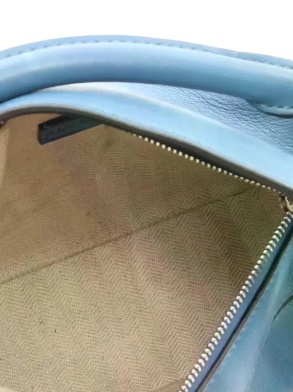 Loewe 2000s Mini Puzzle Handbag - Blue