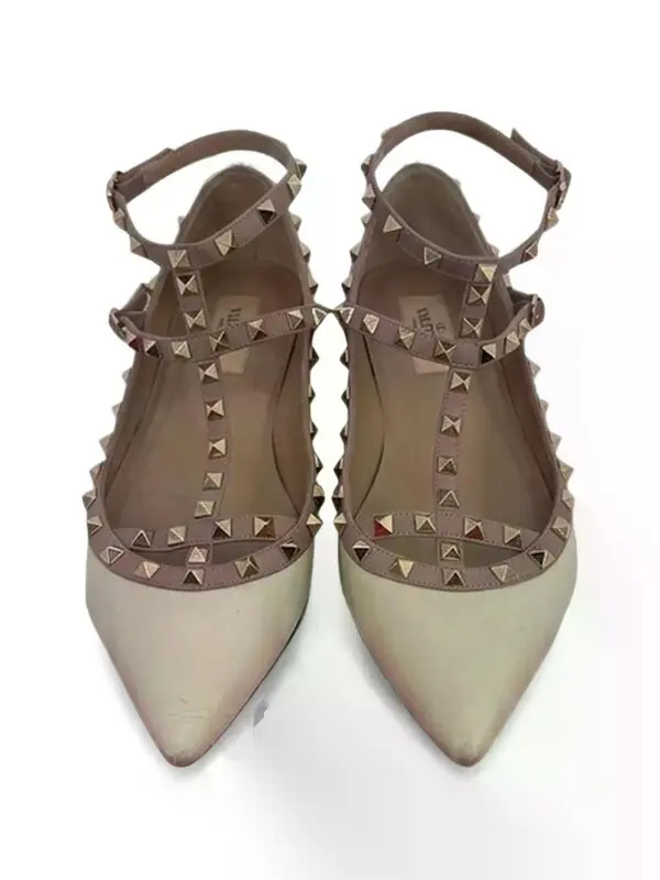 Valentino Garavani Rockstud Caged Ballet Flats