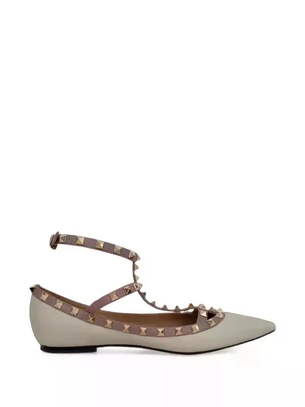 Valentino Garavani Rockstud Caged Ballet Flats