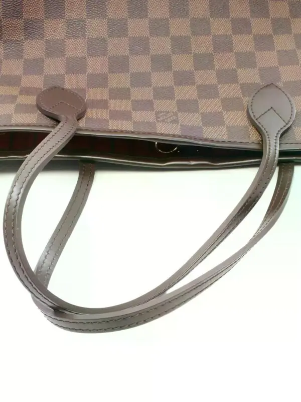 LOUIS VUITTON Damier Ebene Neverfull Shoulder Bag