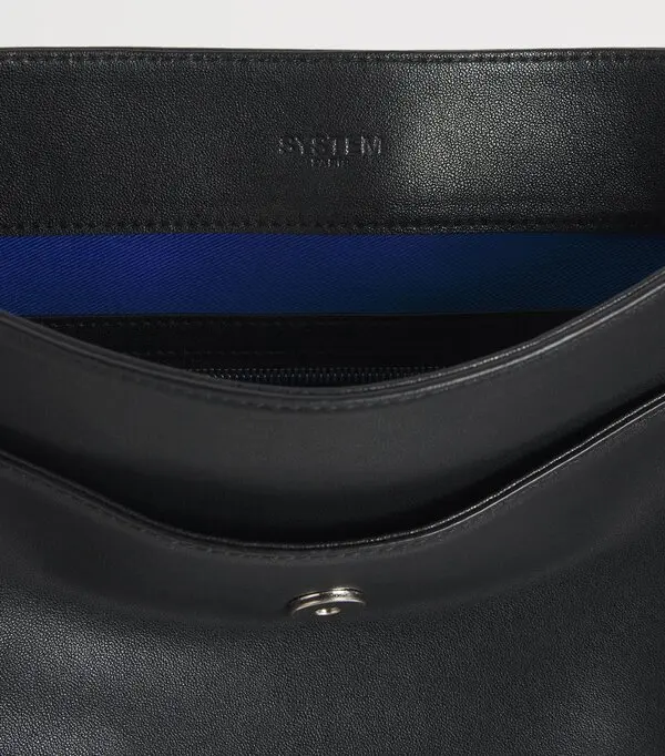 SYSTEM Leather Cross-body Bag