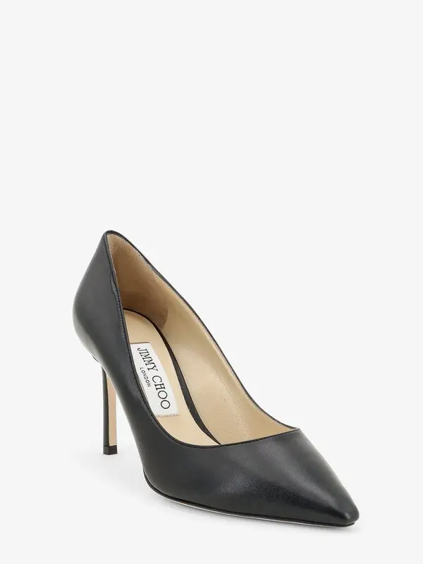 JIMMY CHOO Romy Leather Décollet