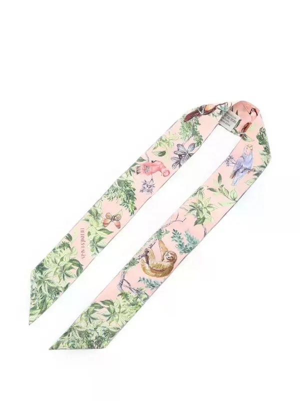 Hermès 2010s Twilly Ribbon Scarf