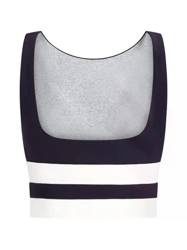 HOUSE OF GRAVITY Divine Striped Crop Top