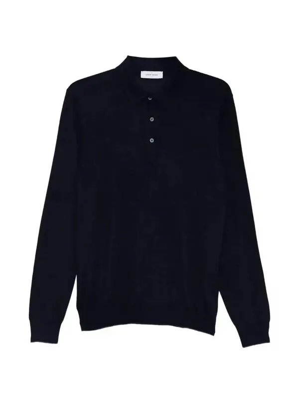 GRAN SASSO Long-sleeve Polo Collar Sweater