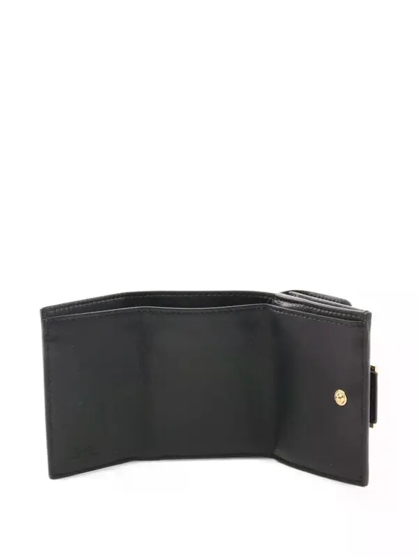 Fendi 2020s Ff-embossed Wallet - Black