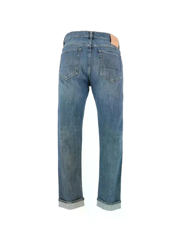TELA GENOVA Cosmy Retro Straight-leg Jeans - Blue