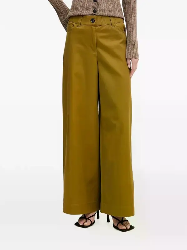 Sisley Wide-leg Elasticated Trousers