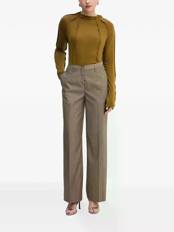Sisley Pinstriped Tailored Trousers