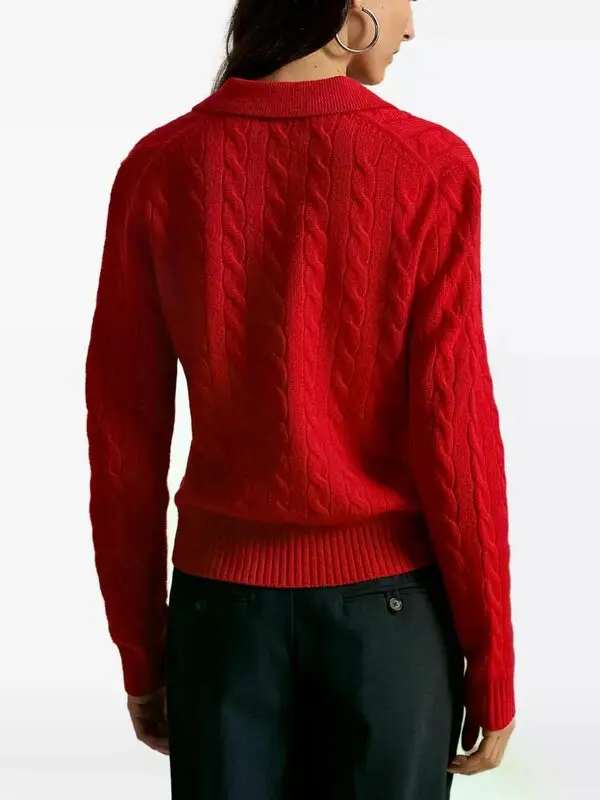 Polo Ralph Lauren Cable-knit Polo Top