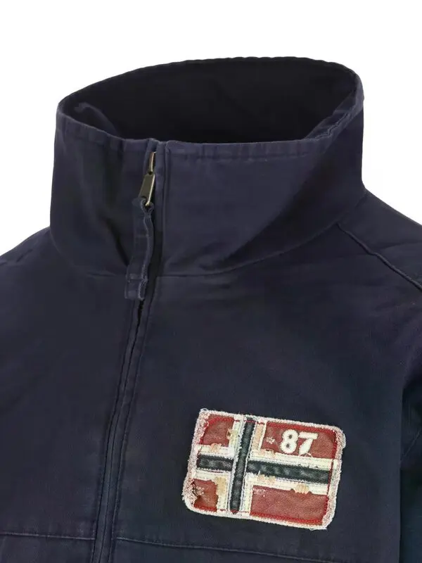 NAPAPIJRI Logo-patch High-neck Jacket