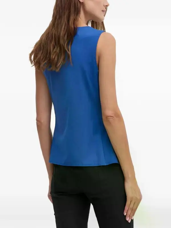 Sisley Floral-patch Sleeveless Top