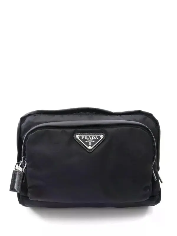 Prada Tessuto Wash Bag - Black