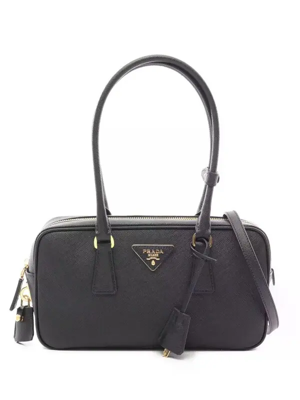 Prada 2010-2026 Saffiano Lux Bauletto Satchel