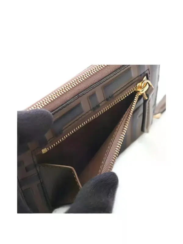 Fendi 2020s Ff Diamond Zip-around Wallet