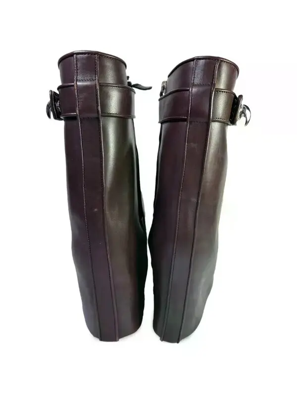 Givenchy Shark Lock Wedge Ankle Boots