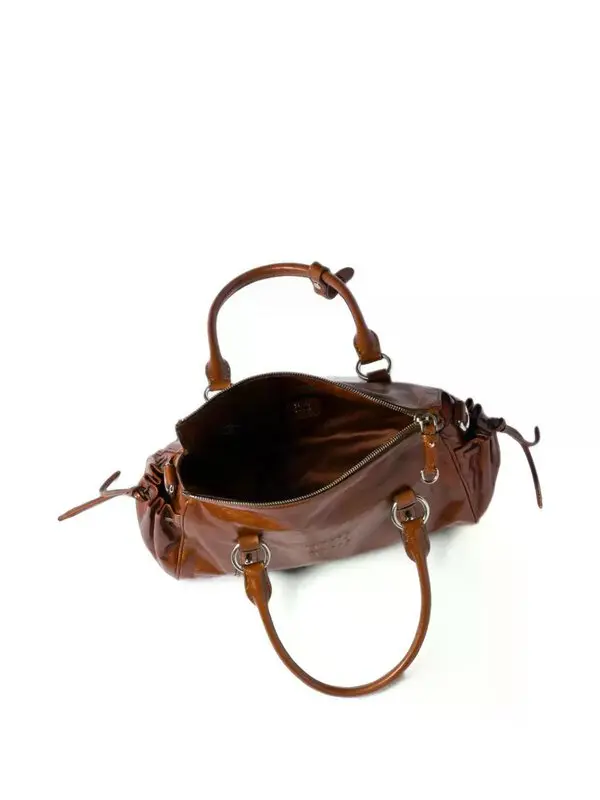 Miu Miu Glossy Leather Handbag