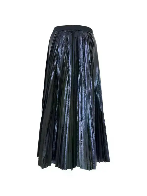 Proenza Schouler Pleated Metallic Skirt