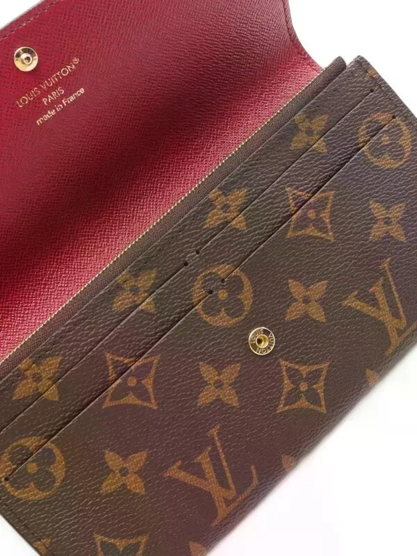 LOUIS VUITTON 2021s Emily Monogram Canvas Bi-fold Wallet