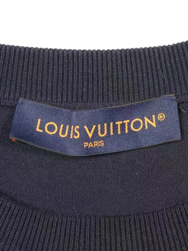 LOUIS VUITTON 2000s Monogram Knit T-shirt
