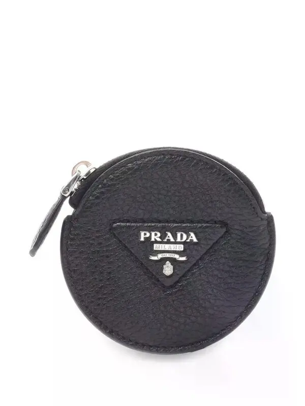 Prada 2010s Vit.daino Round-shape Coin Purse