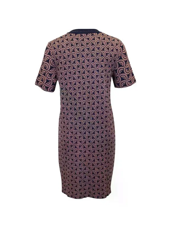 Max Mara Geometric-motif Lurex Dress