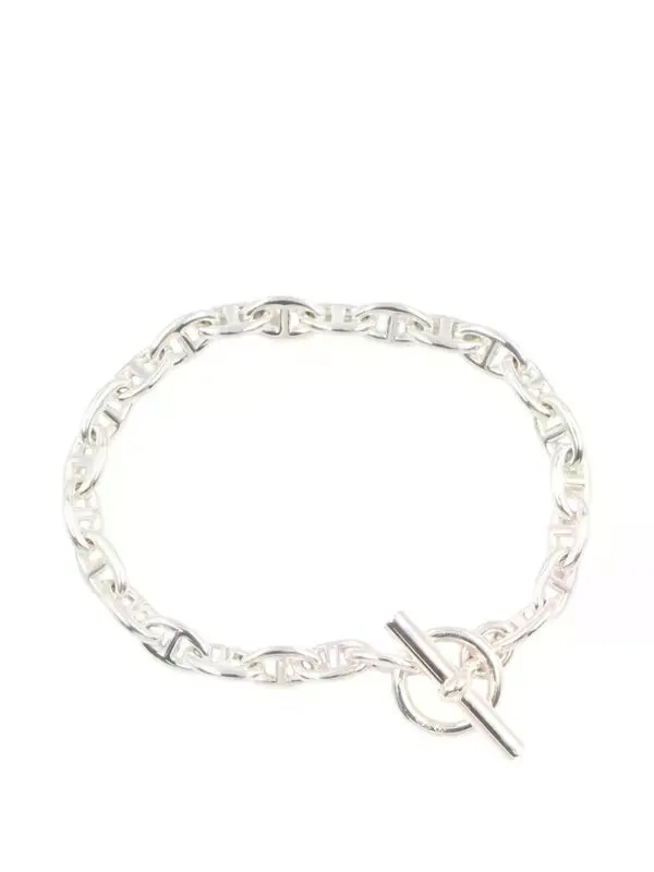 Hermès Tpm Chaine D'ancre Bracelet - Silver