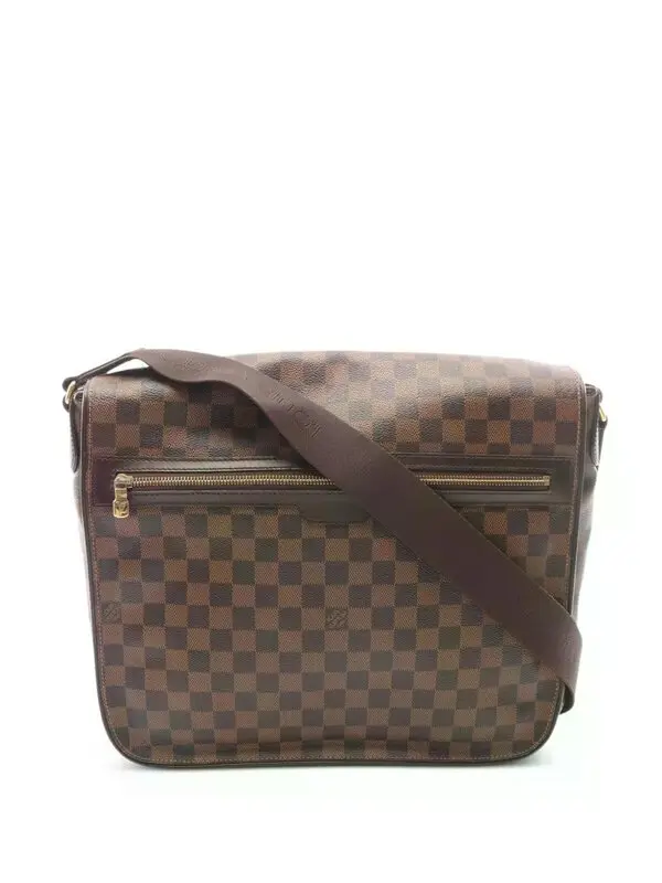 LOUIS VUITTON 2011 Spencer Damier Ebene Shoulder Bag - Brown
