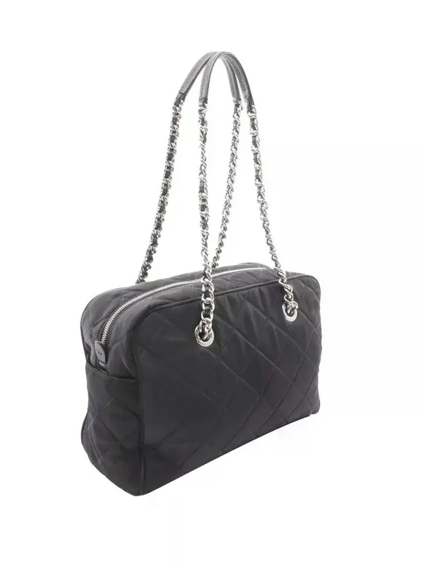 Prada 2013-2026 Impuntu Tessuto Chain Shoulder Bag