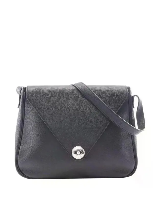 Hermès Clemence Christine Shoulder Bag - Black
