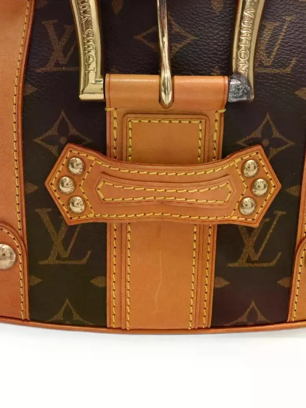 LOUIS VUITTON 2004 Pm Theda Monogram Handbag