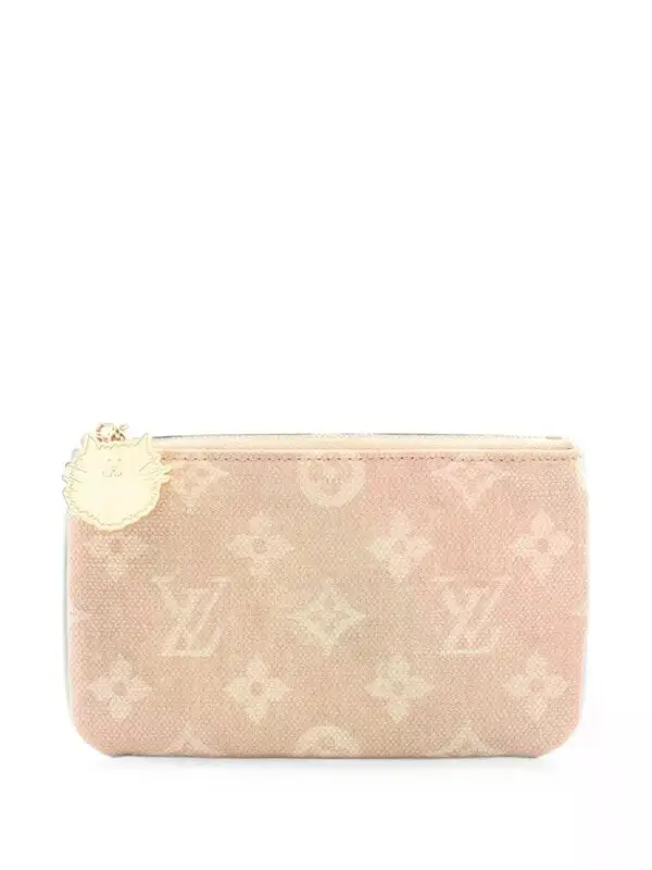 LOUIS VUITTON Monogram Pochette Clés Pouch