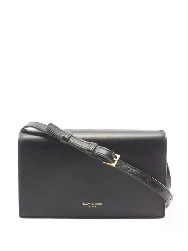 Saint Laurent 2010s Leather Mini Bag - Black