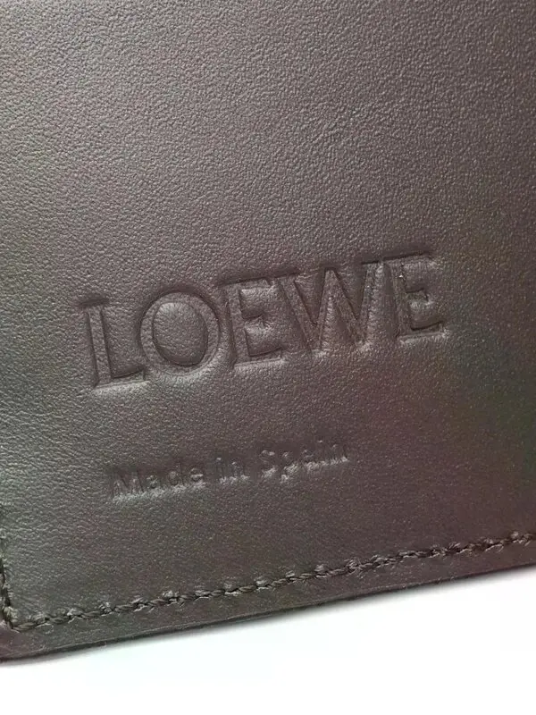 Loewe Puzzle Edge Bifold Wallet - Grey