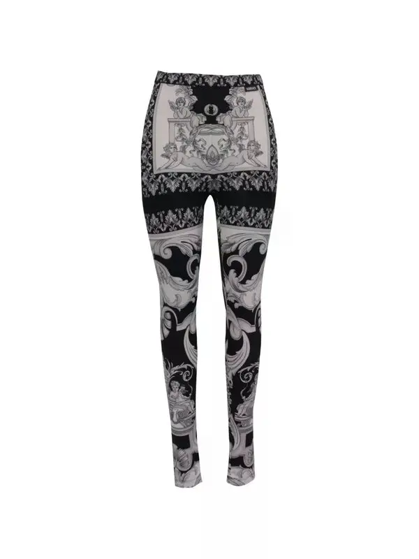 Versace Barocco-print Leggings