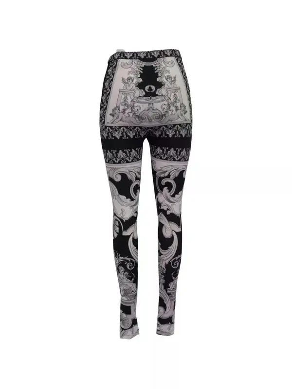 Versace Barocco-print Leggings