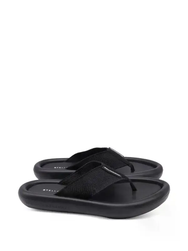 Stella McCartney Slip-on Flip Flops - Black