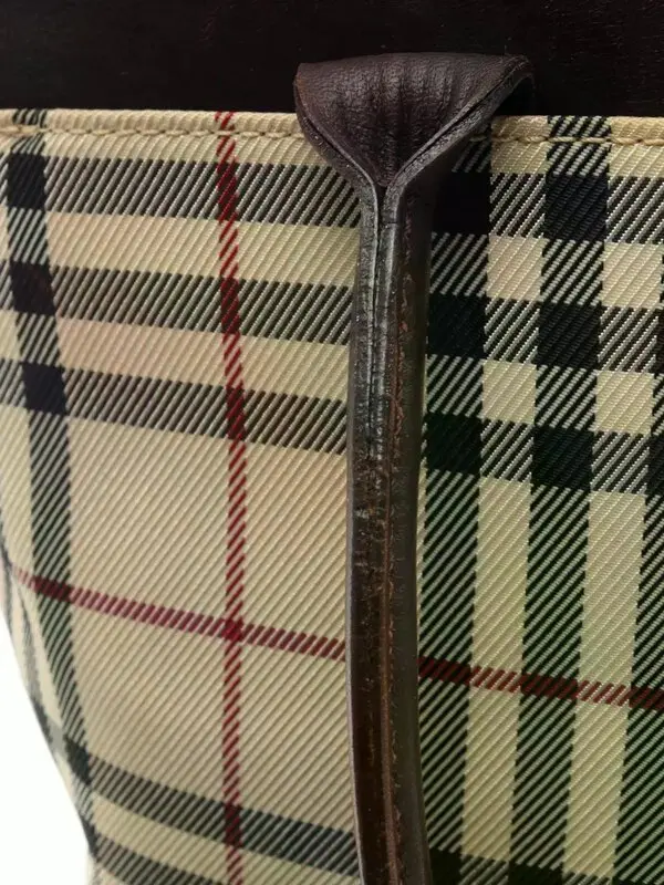 Burberry 2000s Nova Check Tote Bag