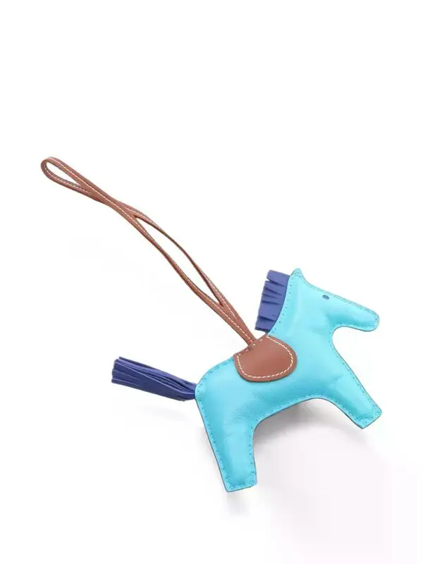 Hermès 2017 Mm Rodeo Bag Charm - Blue