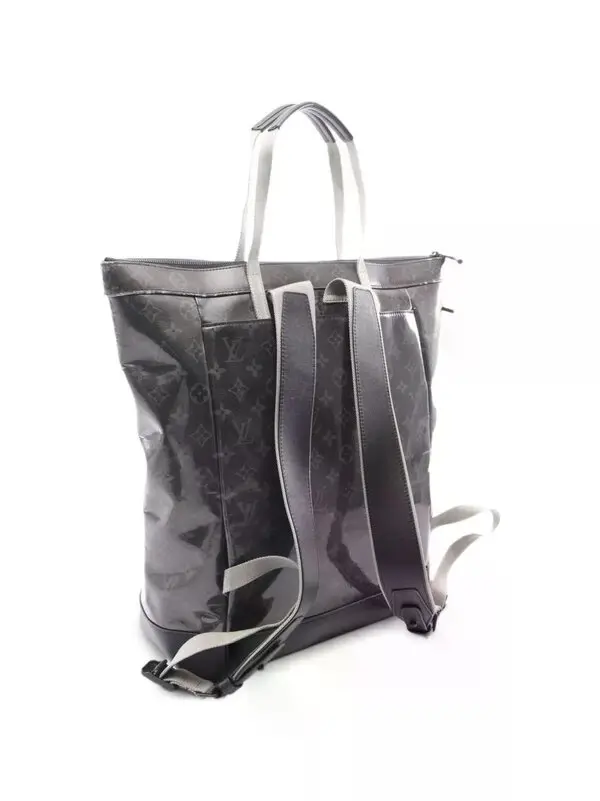 LOUIS VUITTON 2018 Eclipse Glaze Monogram Backpack - Black