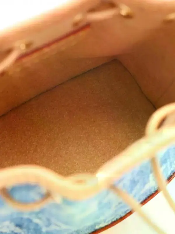LOUIS VUITTON 2023 Micronoe Monogram Bag Charm - Blue