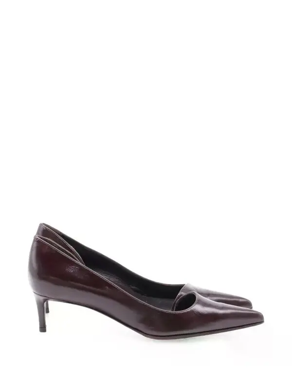 Khaite Pointed-toe Leather Pumps