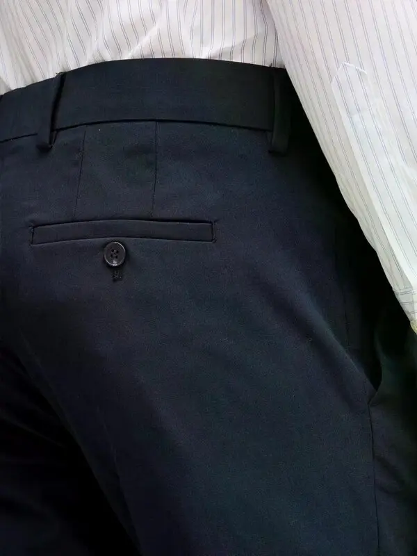 Sisley Pressed-crease Tailored Trousers