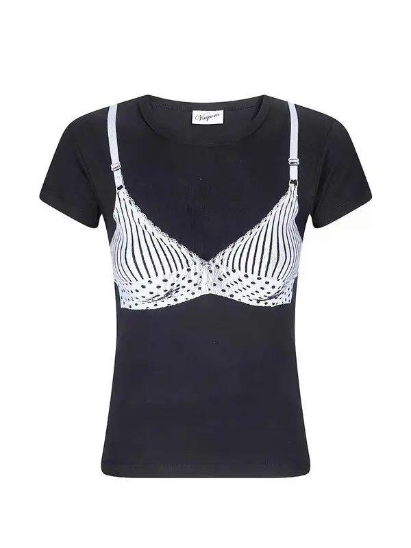 Vaquera Bra-print T-shirt