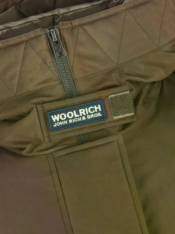 Woolrich Hooded Quilted Parka Coat