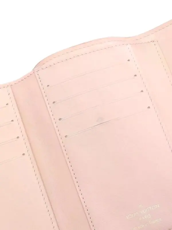 LOUIS VUITTON 2010s Capucines Trifold Wallet - Pink