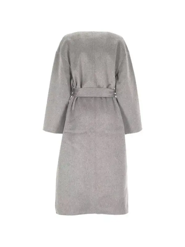 THE DYNAMIS STUDIO Belted Wool Coat