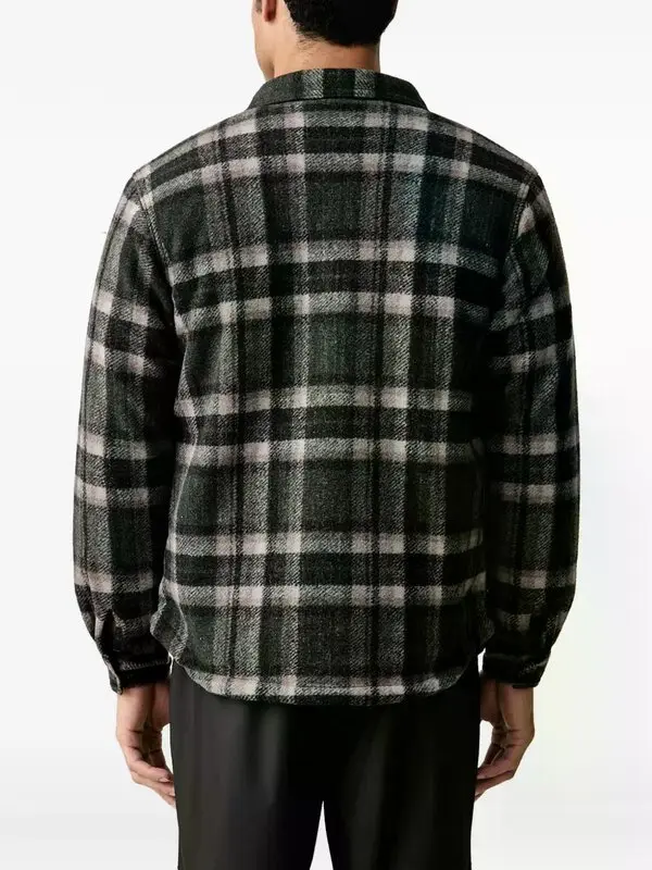 Columbia Check-pattern Patch-pocket Jacket
